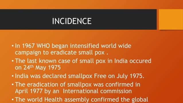 Small Pox New Pptx