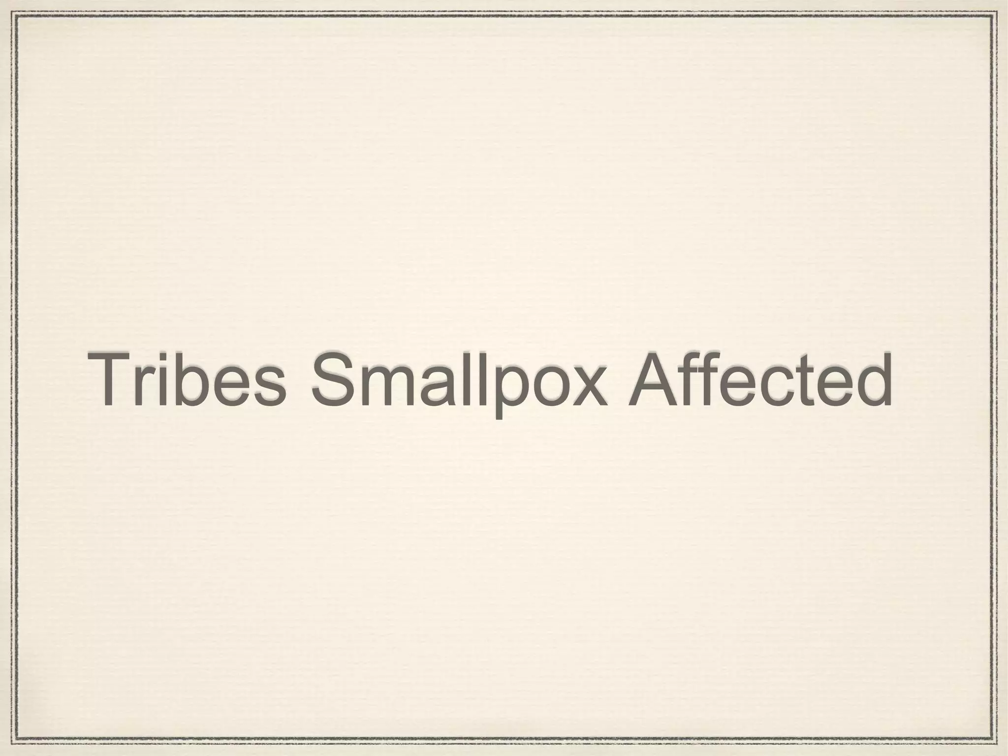 Smallpox slideshow | PPTX