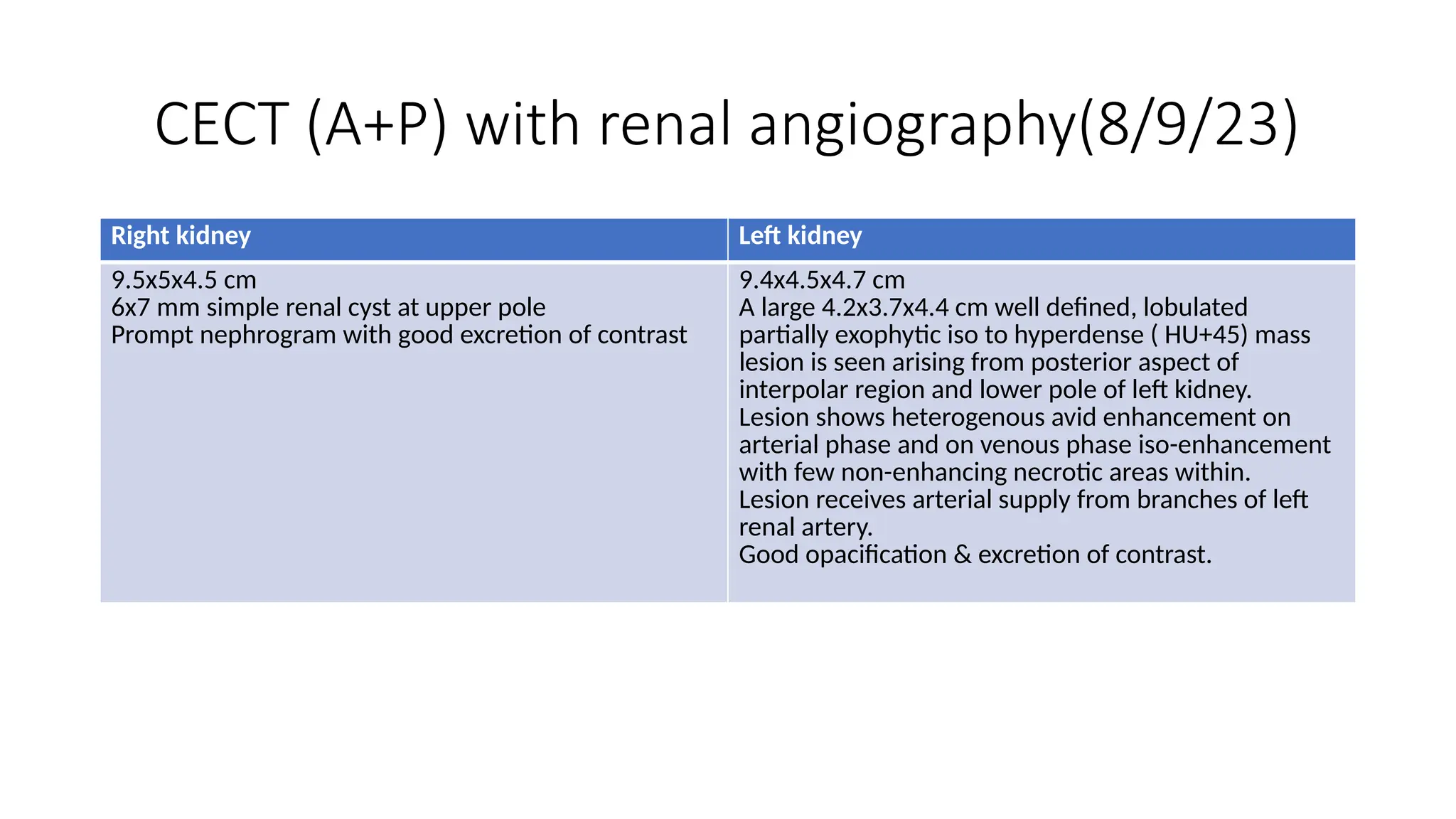 presentation on small renal masses small renal mass.pptx