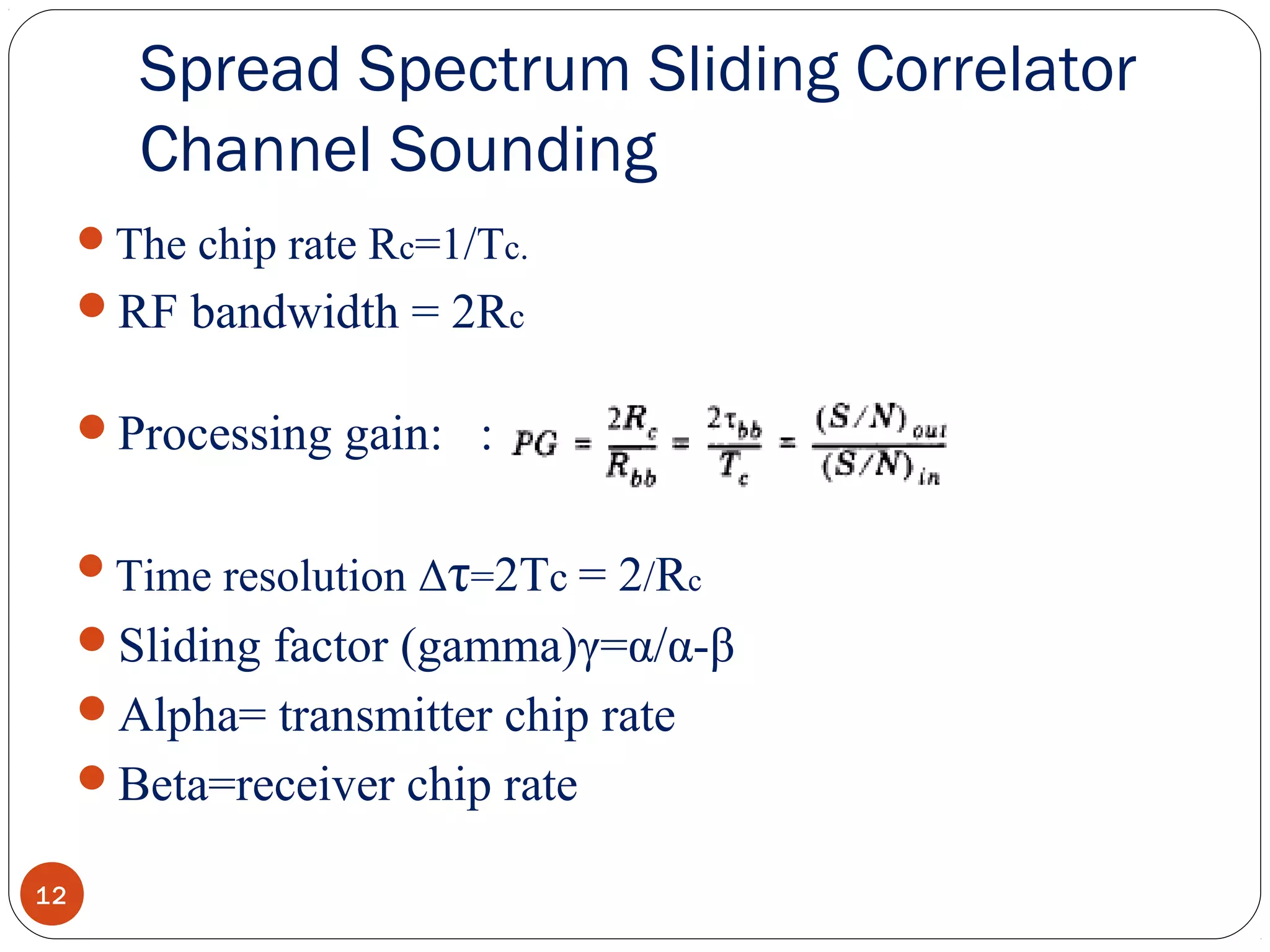 Small Scale Multi path measurements | PPT