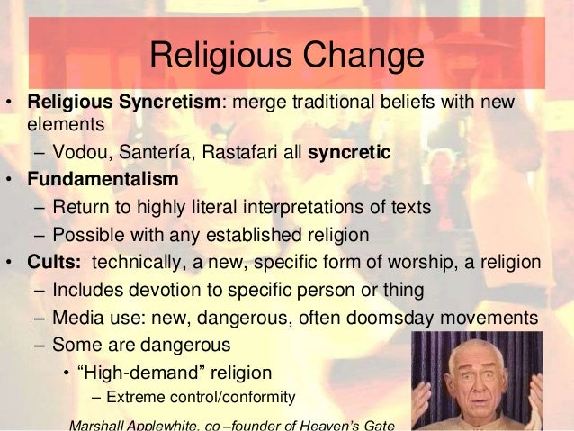 Small scale and world religions