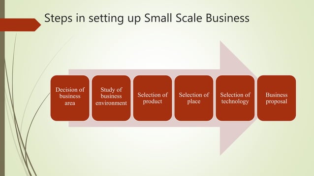 Small scale business | PPT