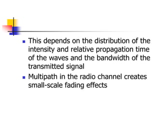 Small scale fading | PPT