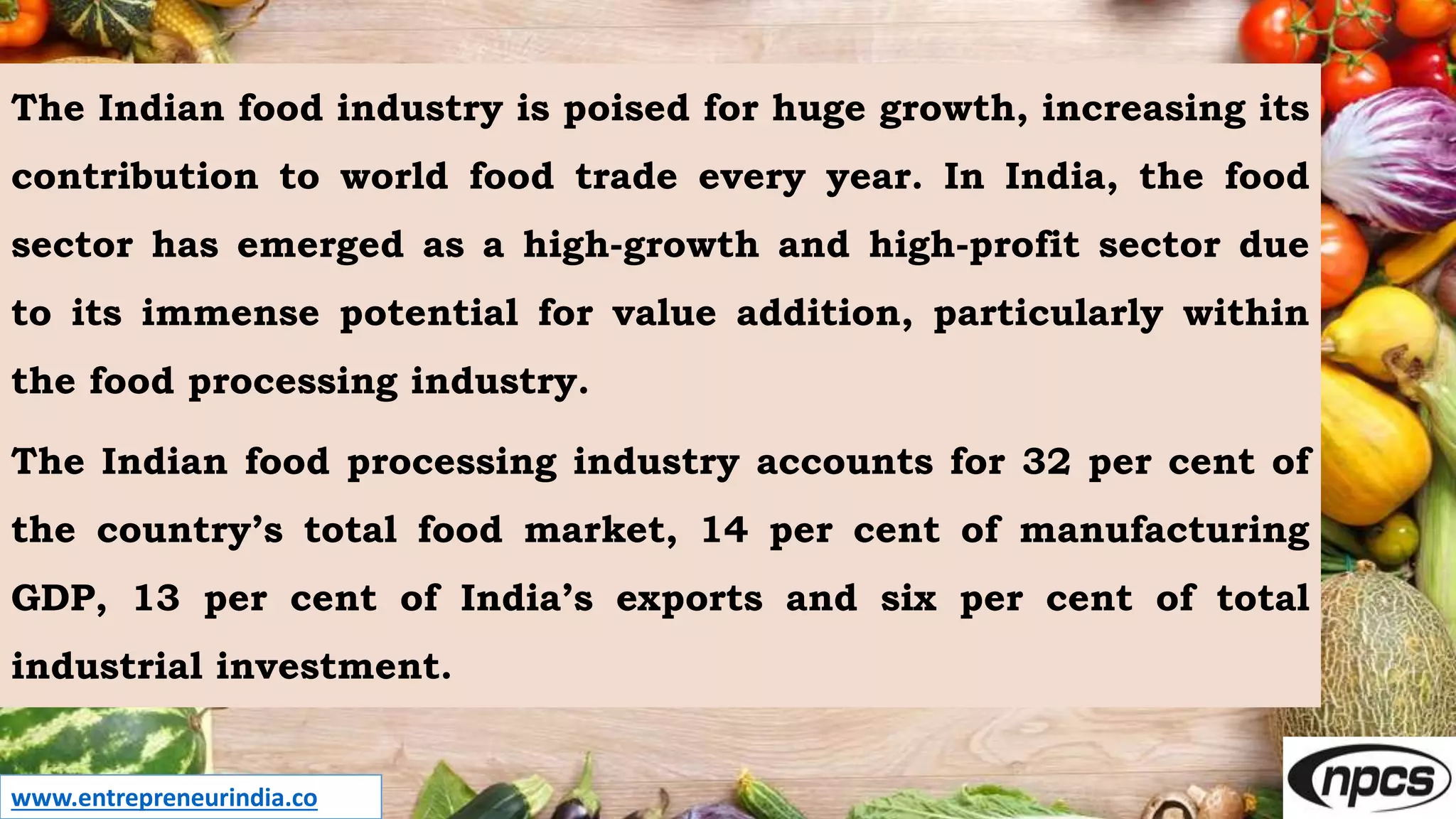 Small Scale Food Processing Projects: Best Agro-Based Business Ideas | PPTX