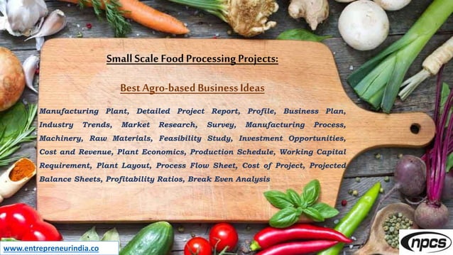 Small Scale Food Processing Projects: Best Agro-Based Business Ideas ...