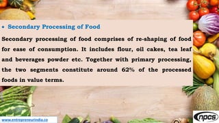 Small Scale Food Processing Projects: Best Agro-Based Business Ideas | PPTX