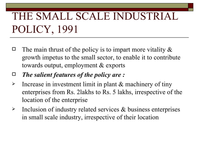 Small scale industries | PPT