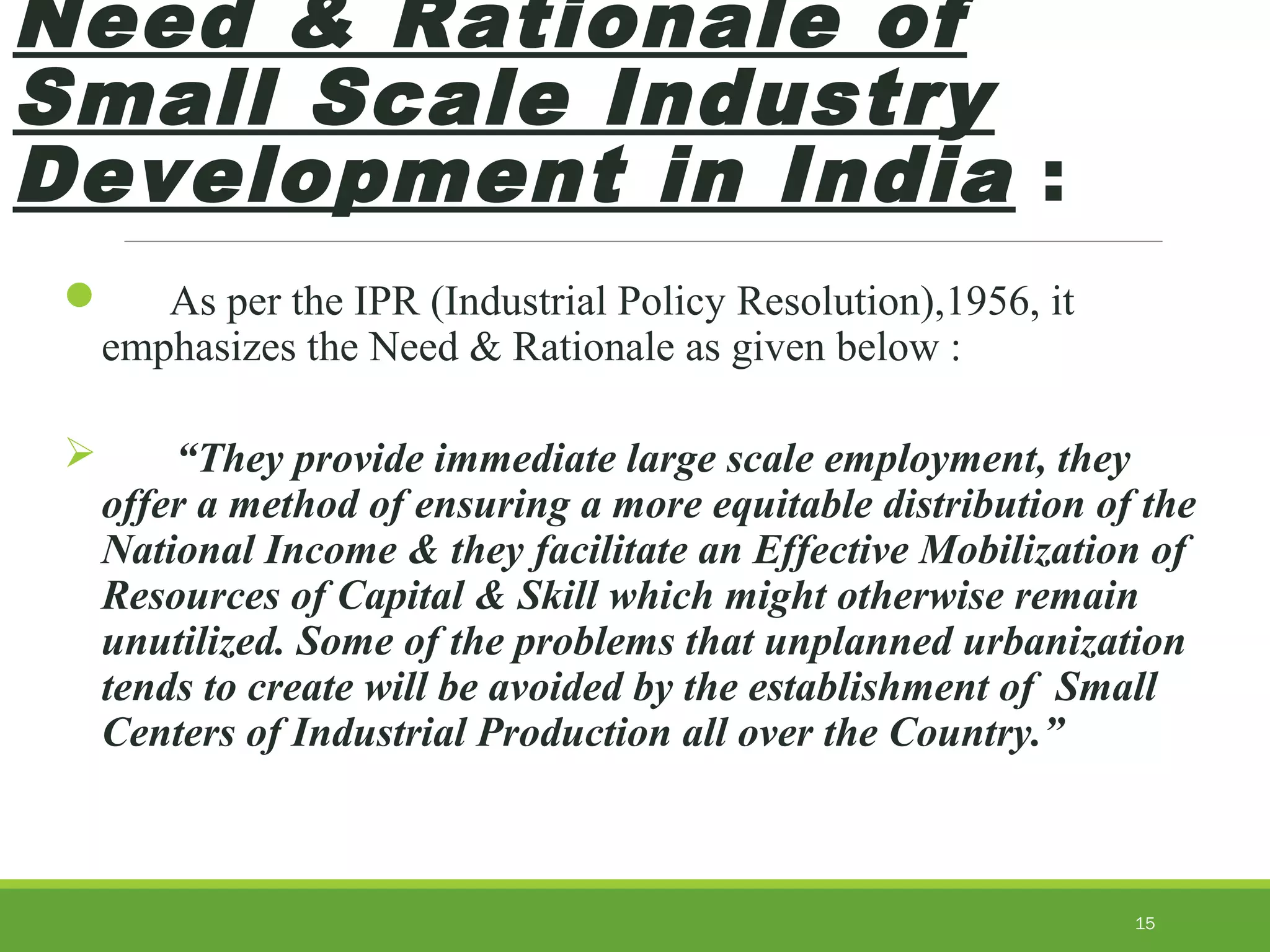 Small scale industries | PPT