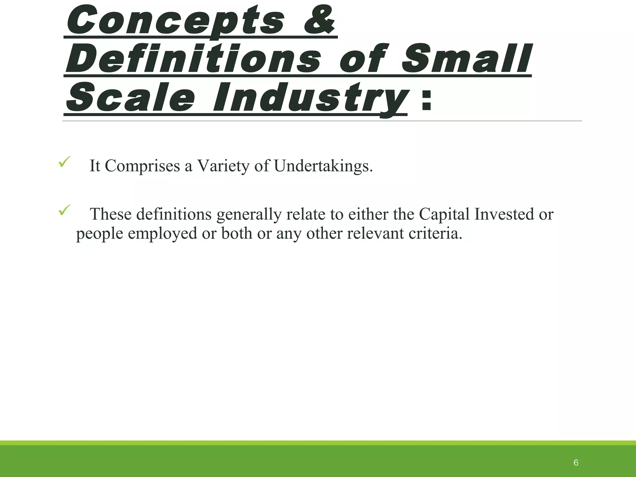 Small scale industries | PPT