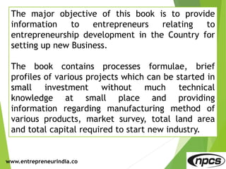 Small Scale Industries, Projects (Laghu, Kutir and Gharelu Udyog ...