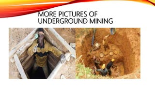 Small scale mining in africa (ghana) | PPTX