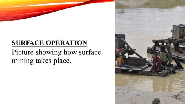 Small scale mining in africa (ghana) | PPTX | Commodities | Economy