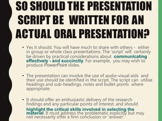 Small scale research project | PPT
