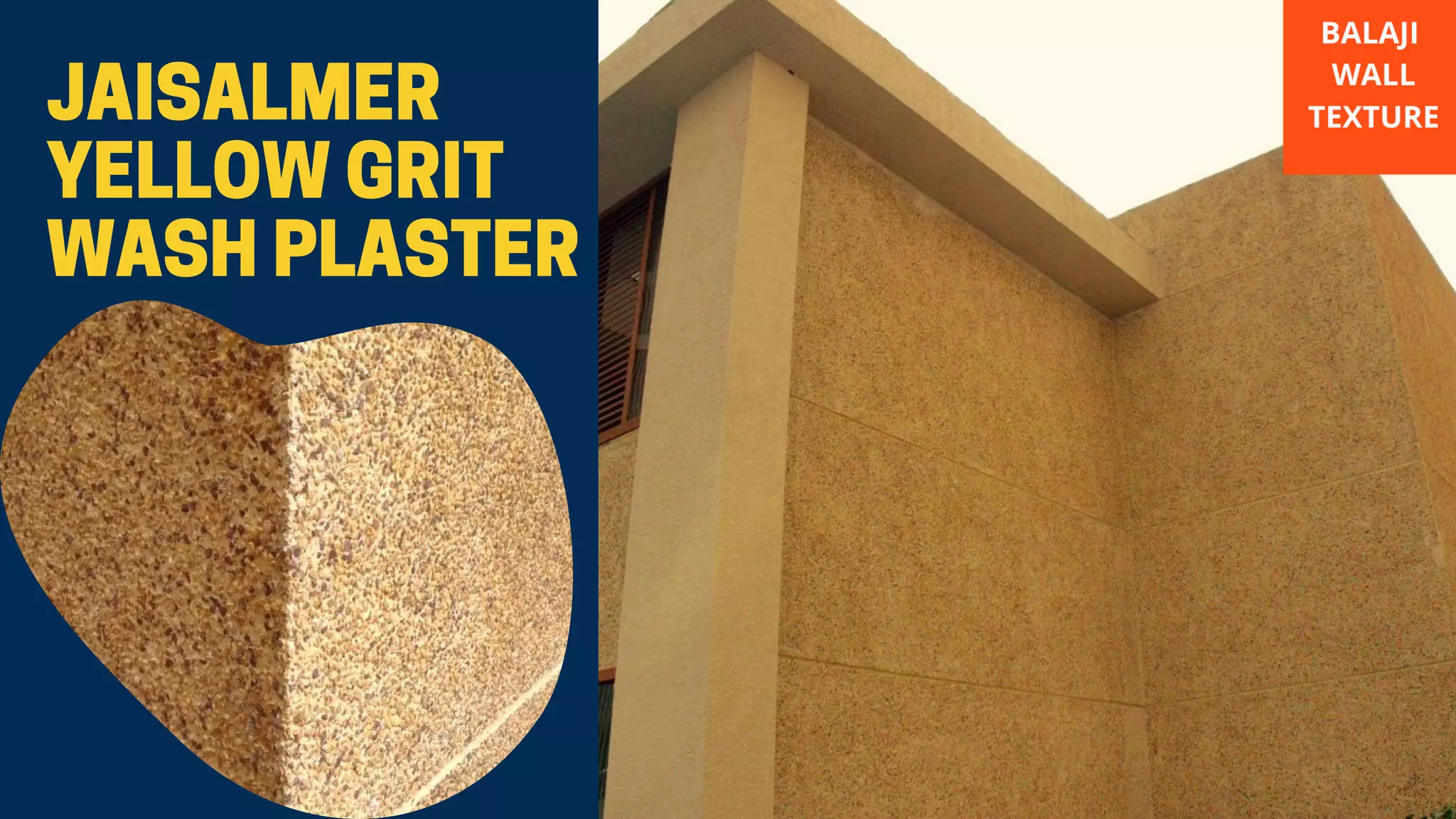 Stone Crete Plaster / Grit Wash Plaster / Aggregate Plaster by Balaji ...