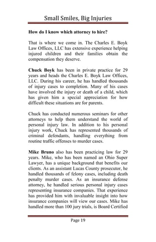 Small Smiles, Big Injuries: A Parent’s Guide to Dealing with Small ...