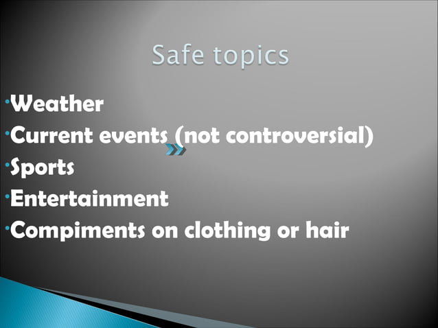 Small talk. ppt | PPT