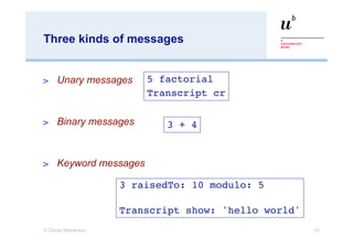 Smalltalk In A Nutshell | PDF