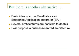 Smalltalk in Large-scale Enterprise Architectures | PDF | Programming Languages | Computing
