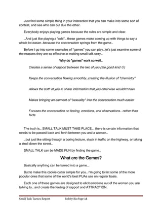 Small Talk Tactics.pdf | Parenting Babies and Toddlers | Parenting