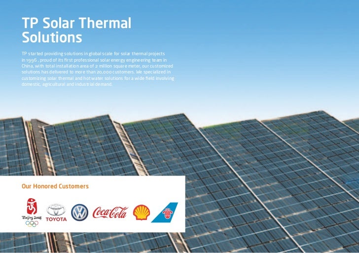TP Solar – Catalog