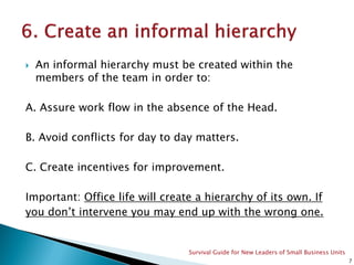 Small Business Units - Ten Tips to Success - | PDF | Business ...