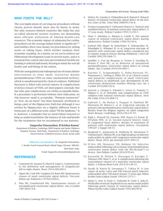 Small ventricular septal defects | PDF