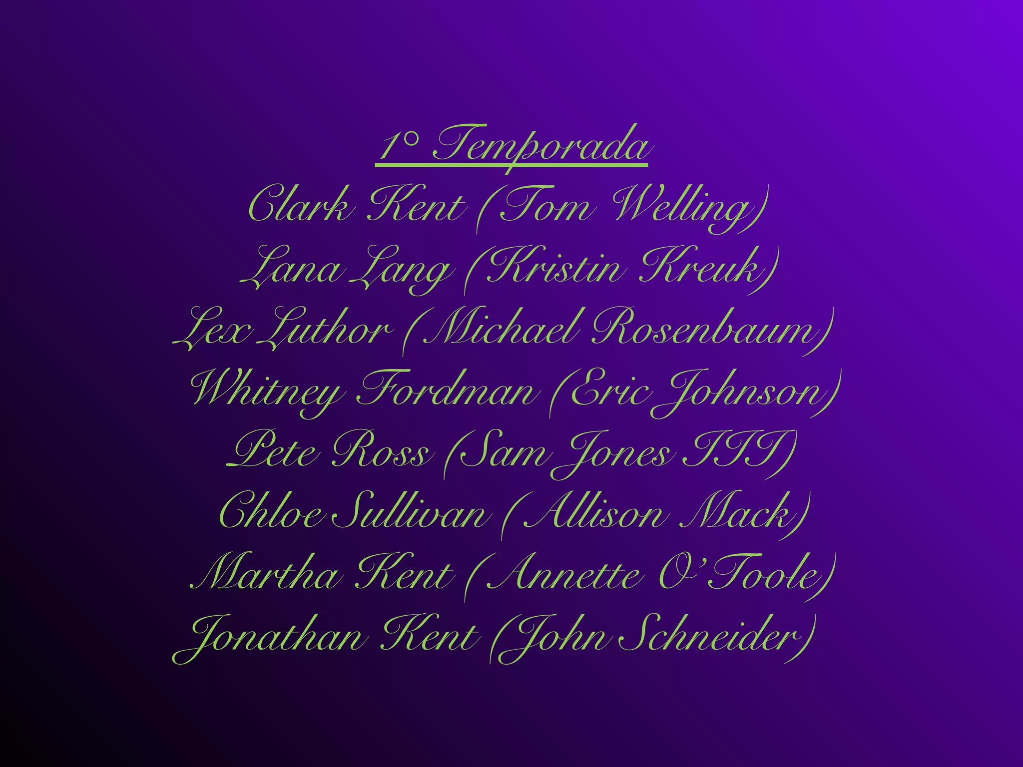 Smallville | PPT | Television | Entertainment