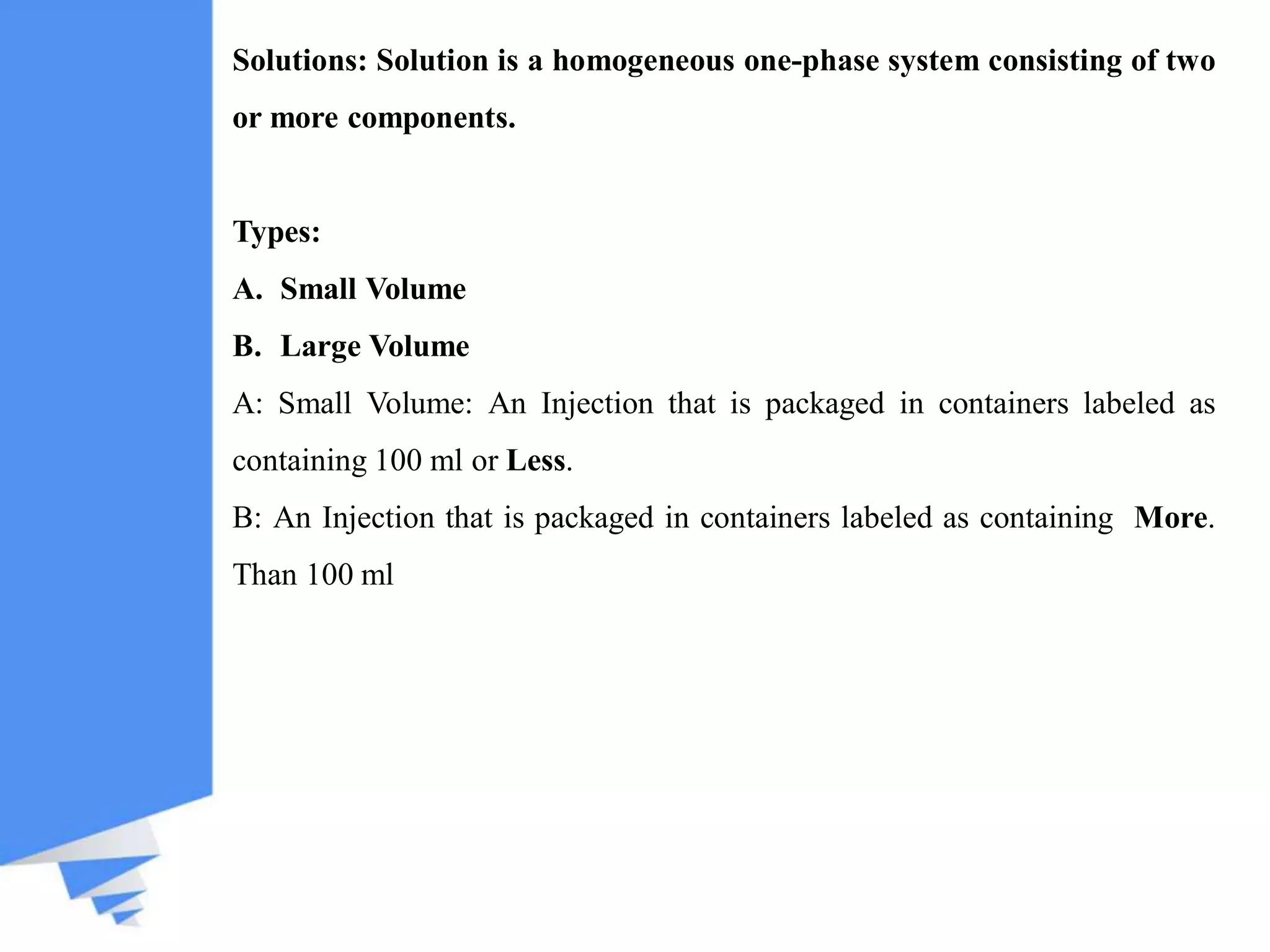 parenteral solution | PDF