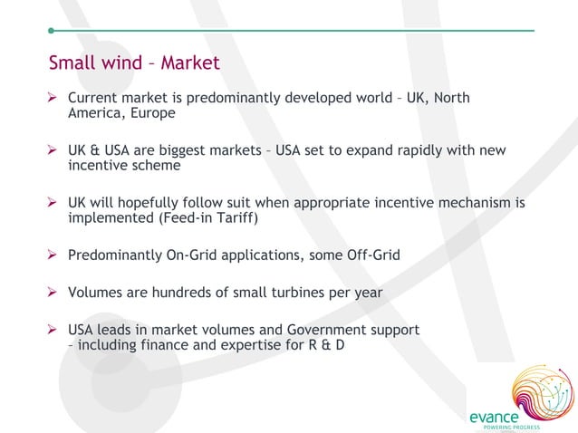 Small Wind Big Future Iskra/Evance | PPT | Power and Energy Industry ...