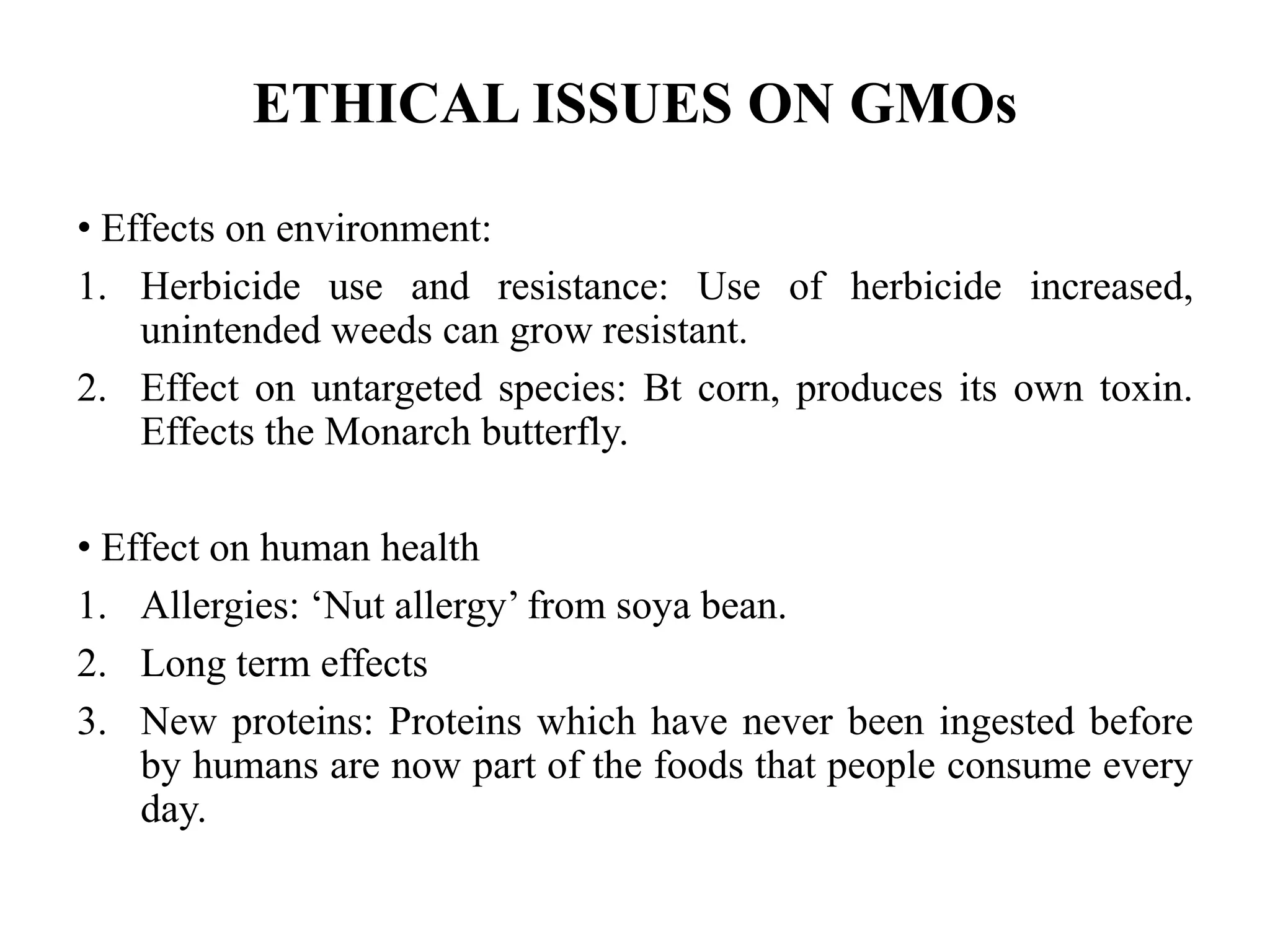 Social and ethical issues of genetic engineering | PPTX
