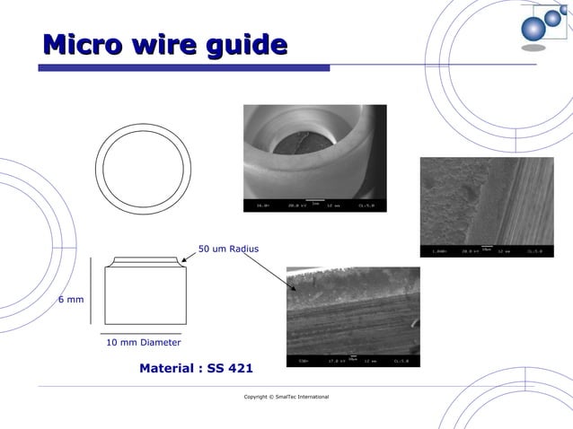 SmalTec Micromachining Advancements | PPT | Physics | Science