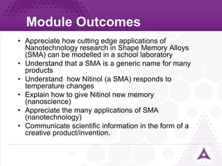 Shape Memory Alloy Module | PPT
