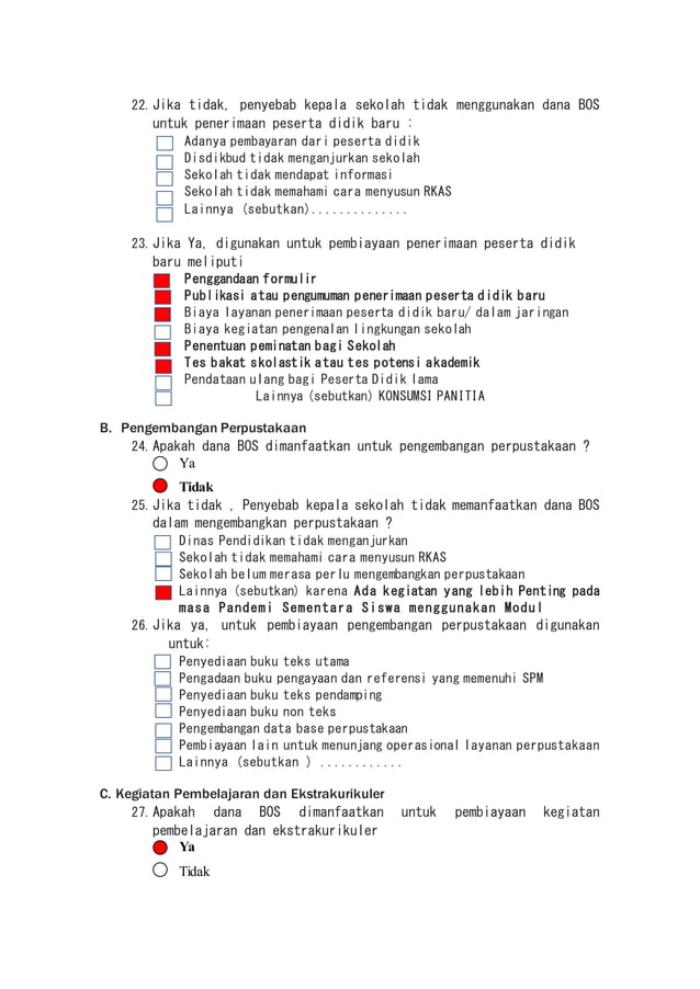 Sman 2 balige instrumen monev program dana bos | DOCX