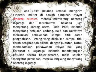 Perlawanan Rakyat Bali dan Perlawanan Banjar | PPT