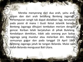 Perlawanan Rakyat Bali dan Perlawanan Banjar | PPT