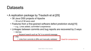 An Evaluation of Effort-Aware Fine-Grained Just-in-Time Defect ...