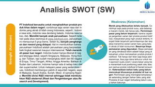 Sm, annisa nurlestari, hapzi ali, analisis swot pada pt indofood sumber ...