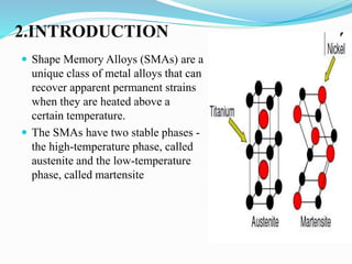Shape Memory Alloy ppt | PPTX