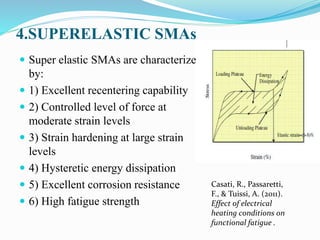 Shape Memory Alloy ppt | PPTX