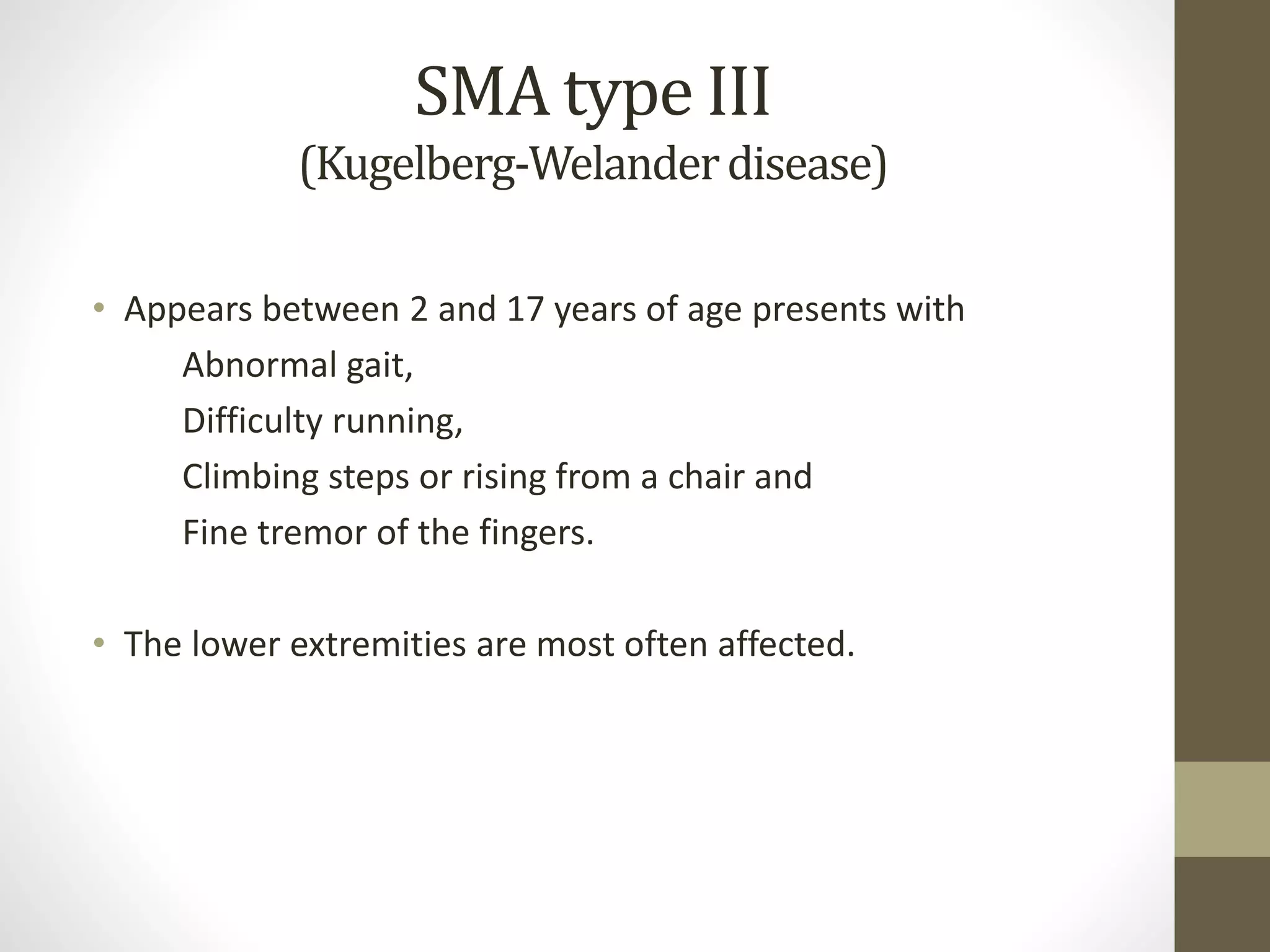 SPINAL MUSCULAR ATROPHY | PPTX