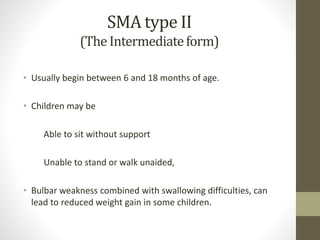 SPINAL MUSCULAR ATROPHY | PPTX
