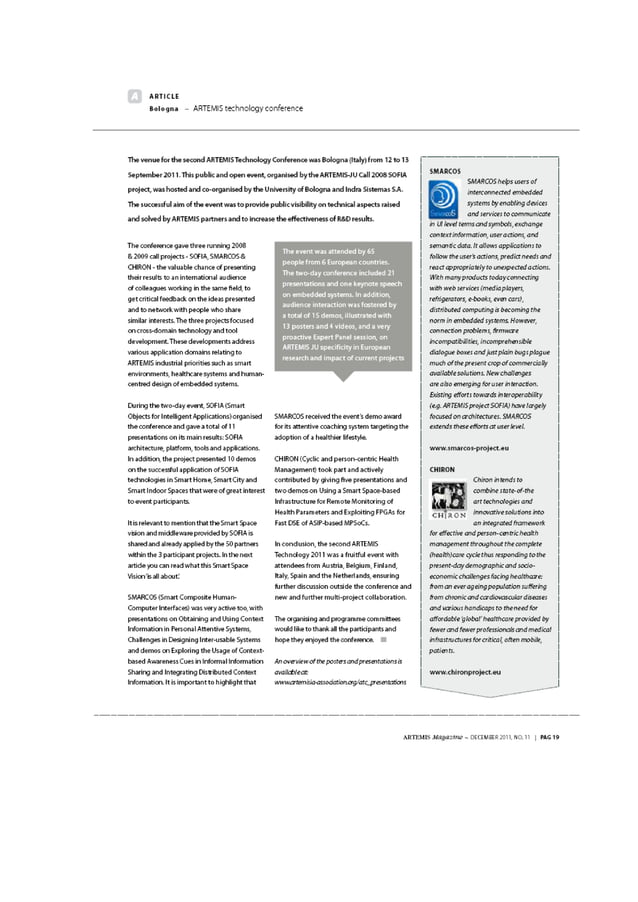 Smarcos ATC 2011_artemis_magazine | PDF