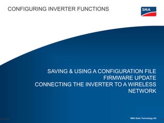 SMA Residential Inverters. | PPTX