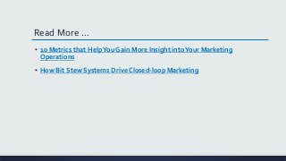 SMarketing Operations | PPTX