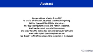 Supercomputing from the Desktop Workstation | PPT