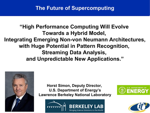 Implications of Brain-Inspired Computing on Next-Gen Cyberinfrastructure Planning | PPT