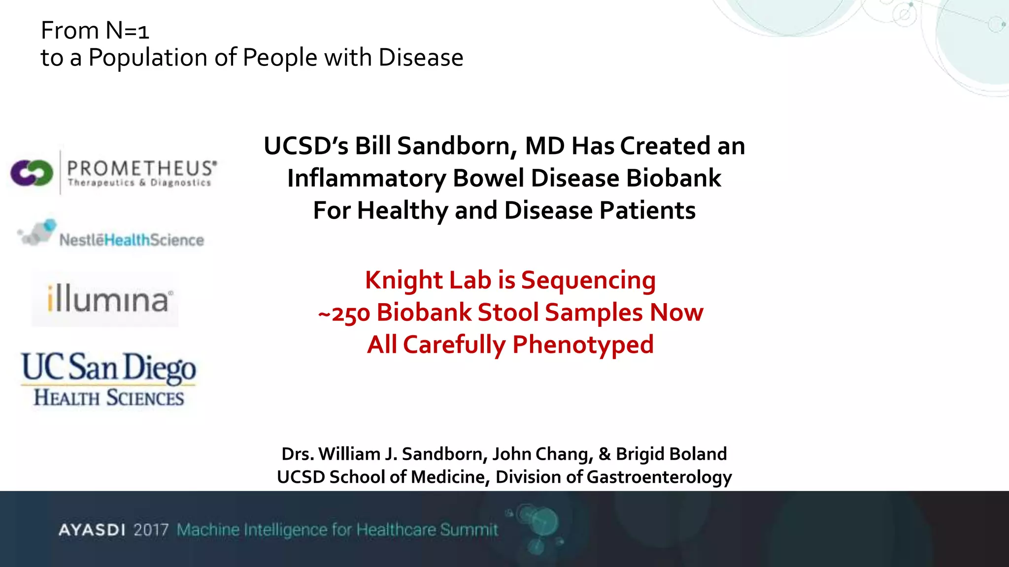 The Human Gut Microbiome: A New Diagnostic for Disease? | PPT