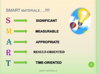 SMART Materials | PPTX