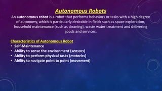 Smart machines | PPTX