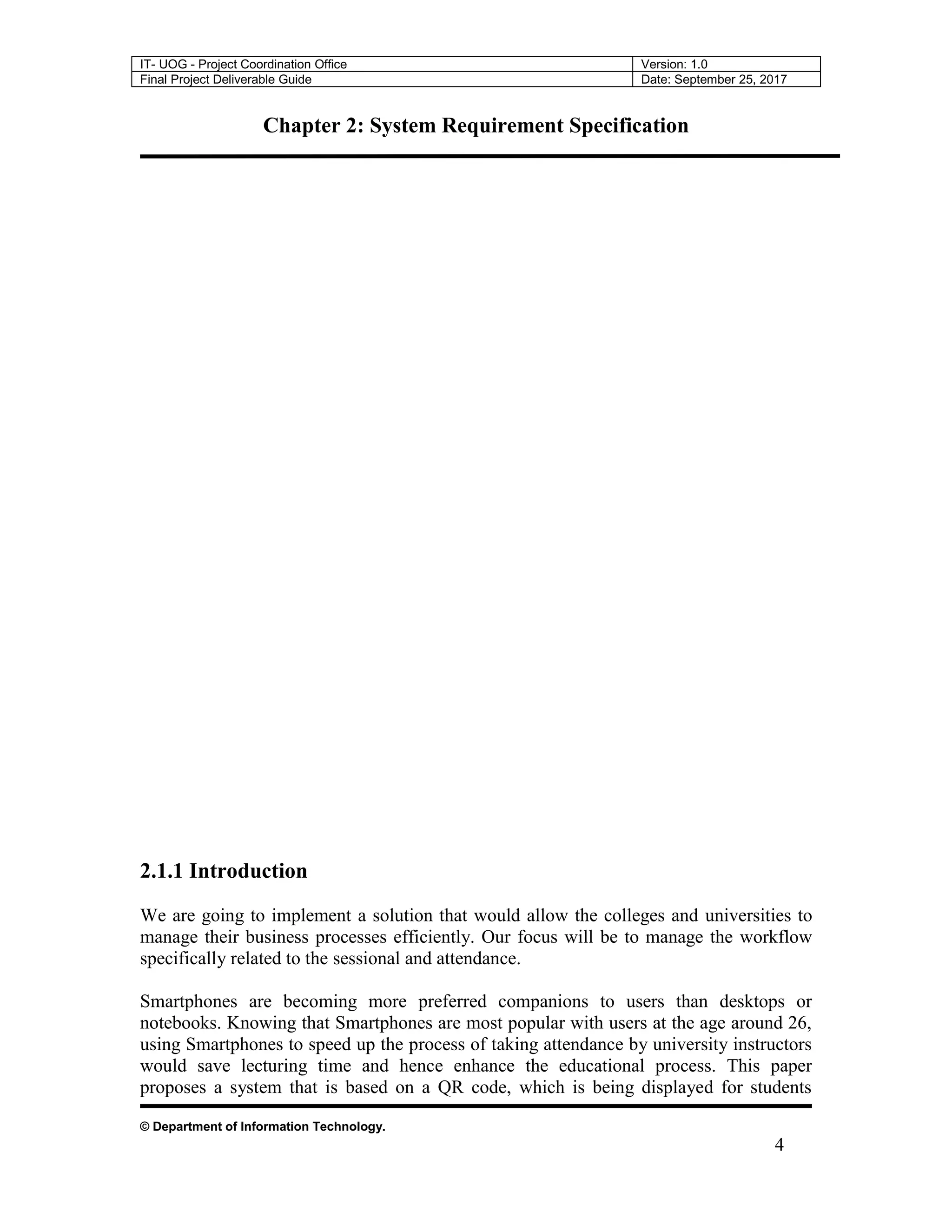 Smart Sessional with QR Attendance | PDF